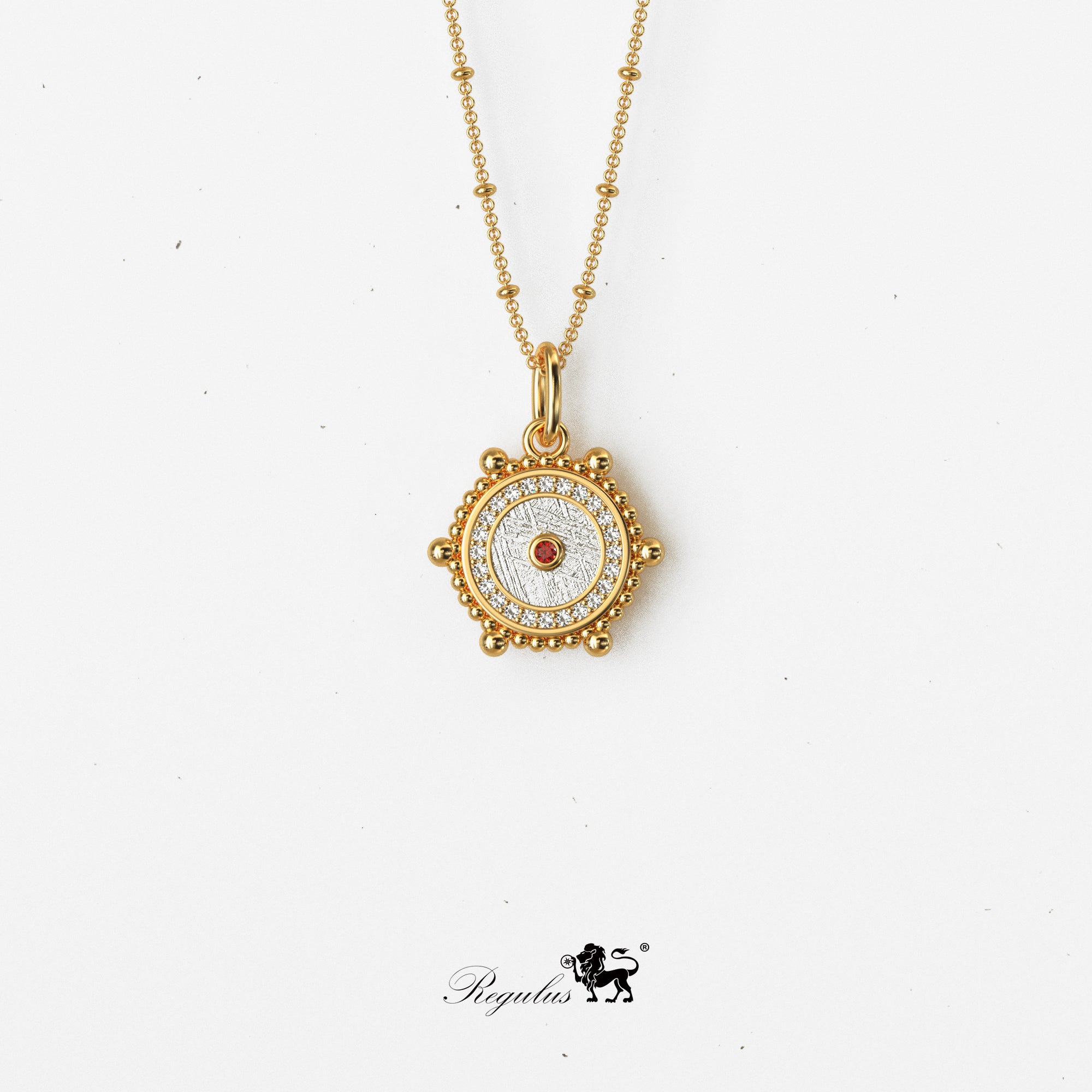 Meteorite Jewelry, Regulus Meteorite Pendent, New Roma Collection, Ste ...