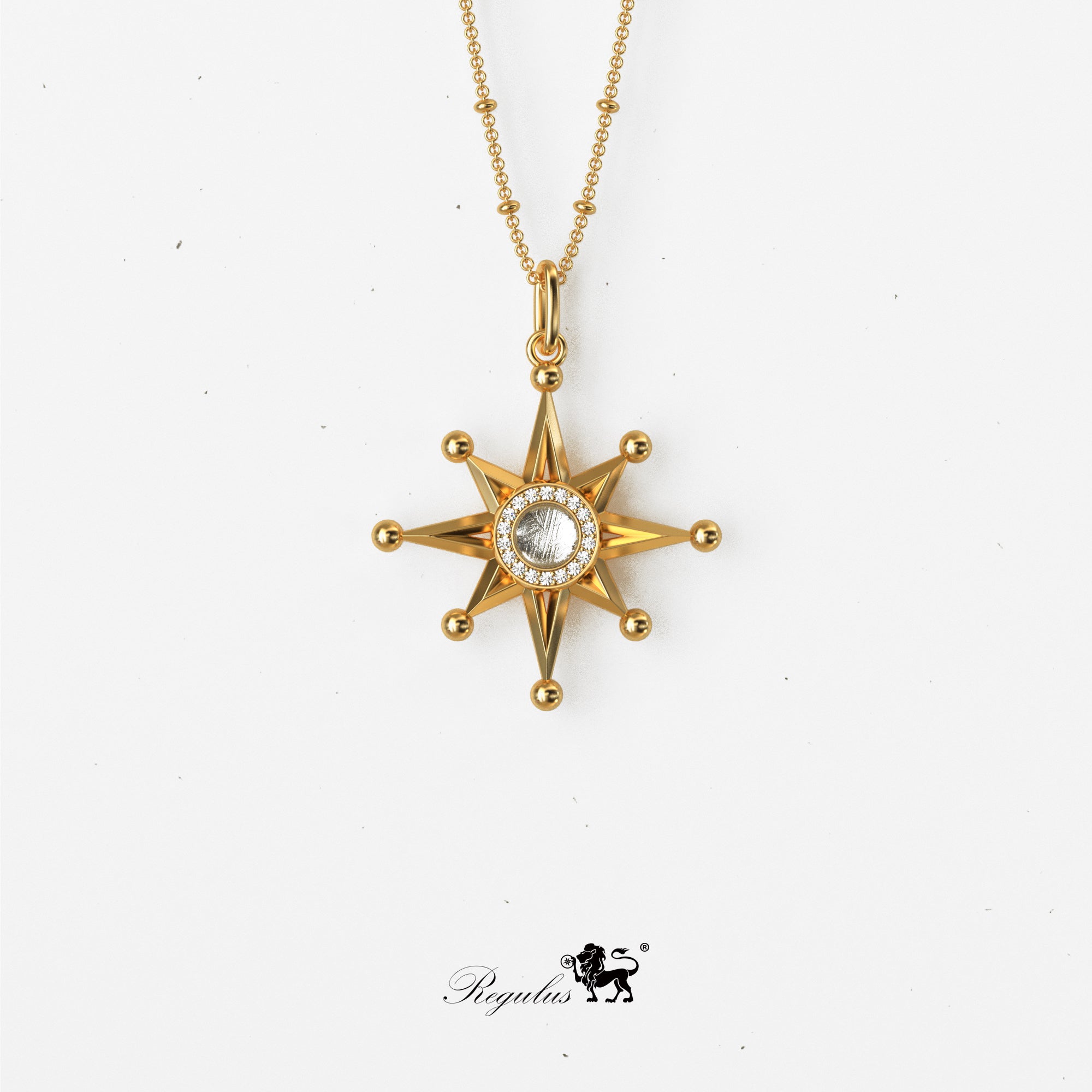 Meteorite Jewelry, Regulus Meteorite Pendent, Star Dream Collection, S ...