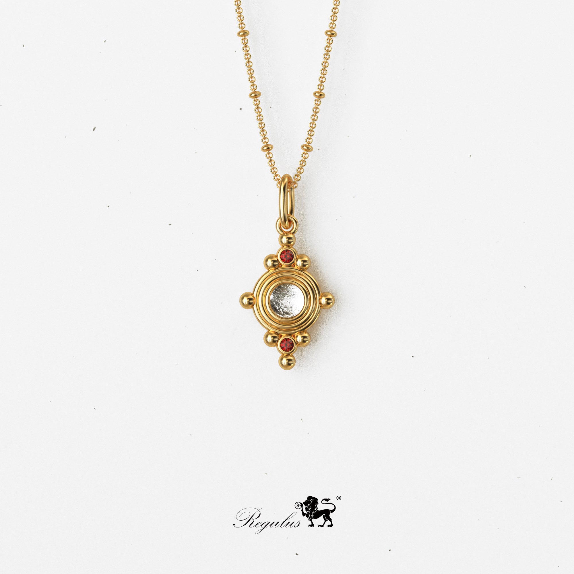 Meteorite Jewelry, Regulus Meteorite Pendent, New Roma Collection, Ste ...