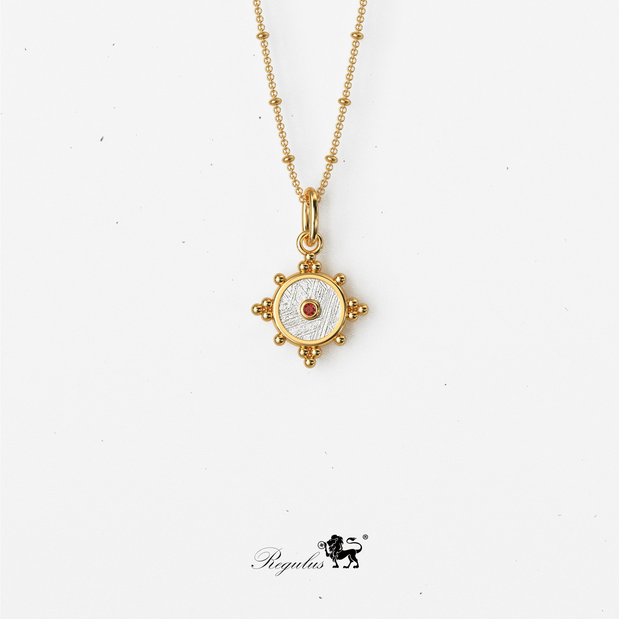 Meteorite Jewelry, Regulus Meteorite Pendent, New Roma Collection, Ste ...