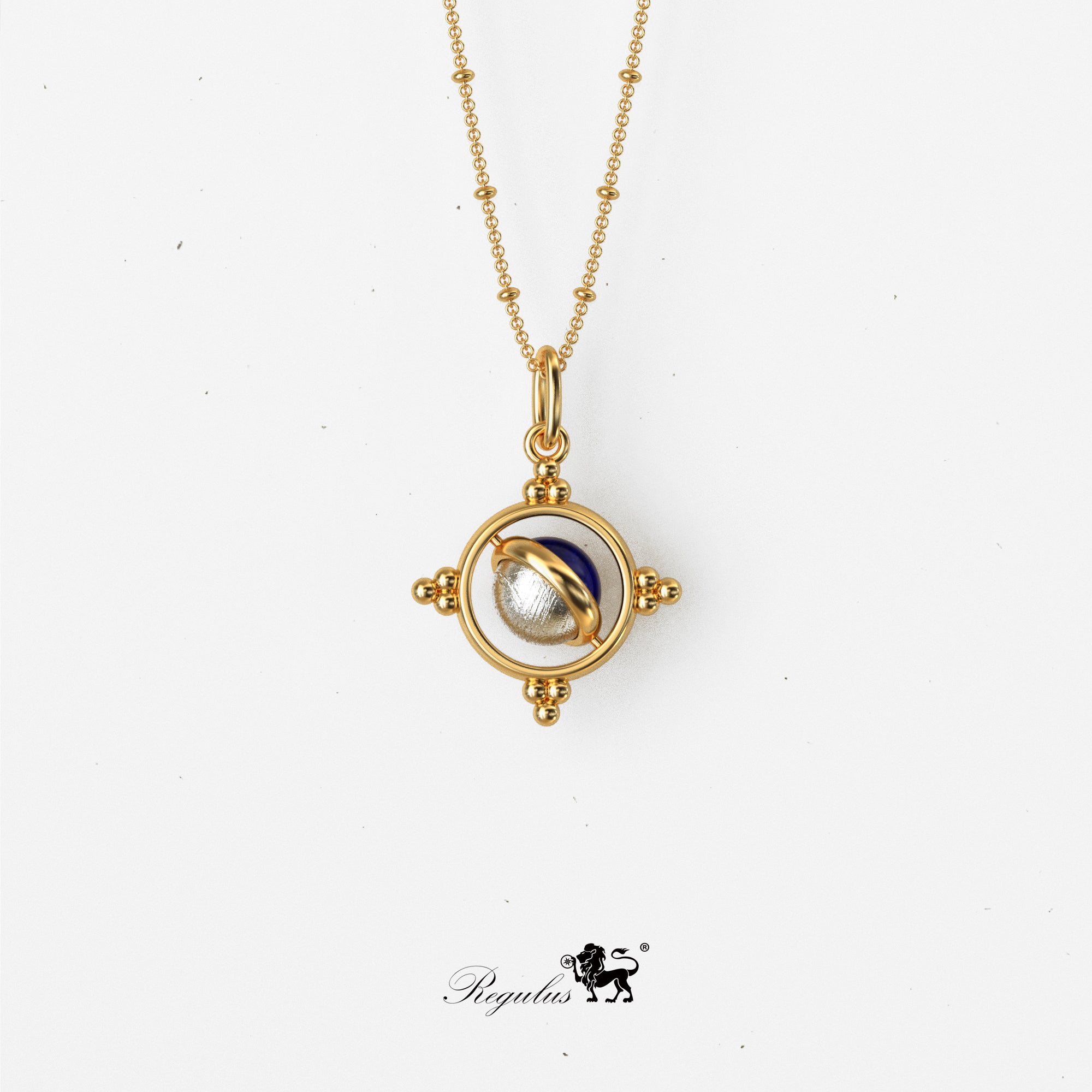 Meteorite Jewelry, Regulus Meteorite Pendent, New Roma Collection, Ste ...